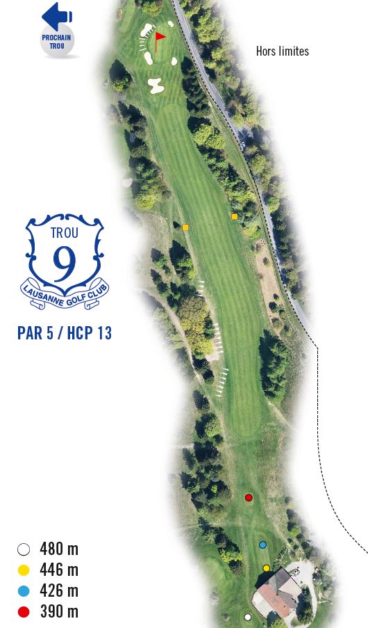 Golf Club de Lausanne - Parcours